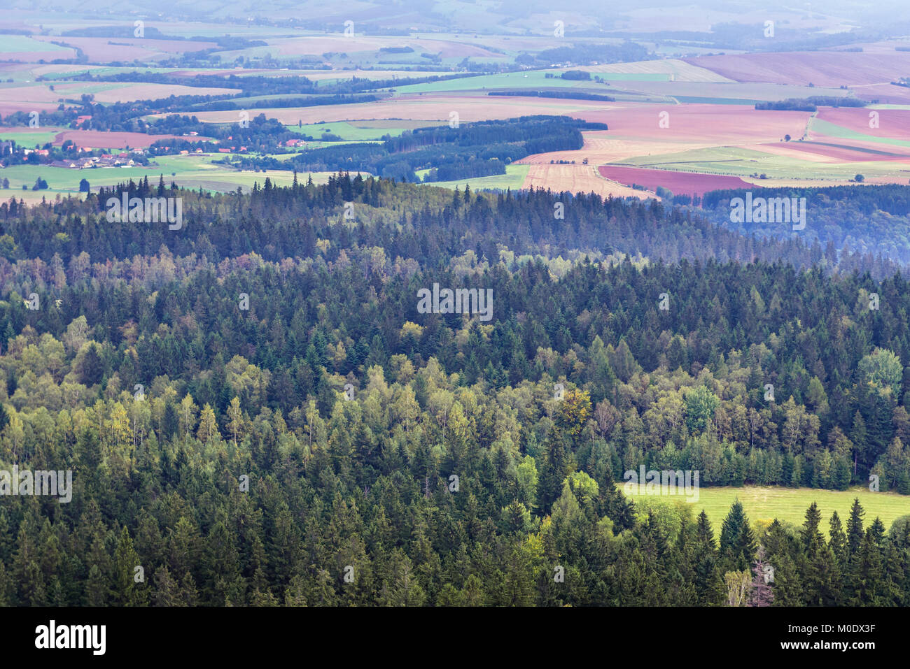 Landscape polish fields in mountains hi-res stock photography and ...