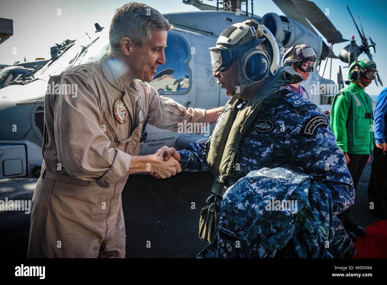 ARABIAN GULF (Jan. 16, 2018) Commodore Mohammed Yousif Al Asam ...