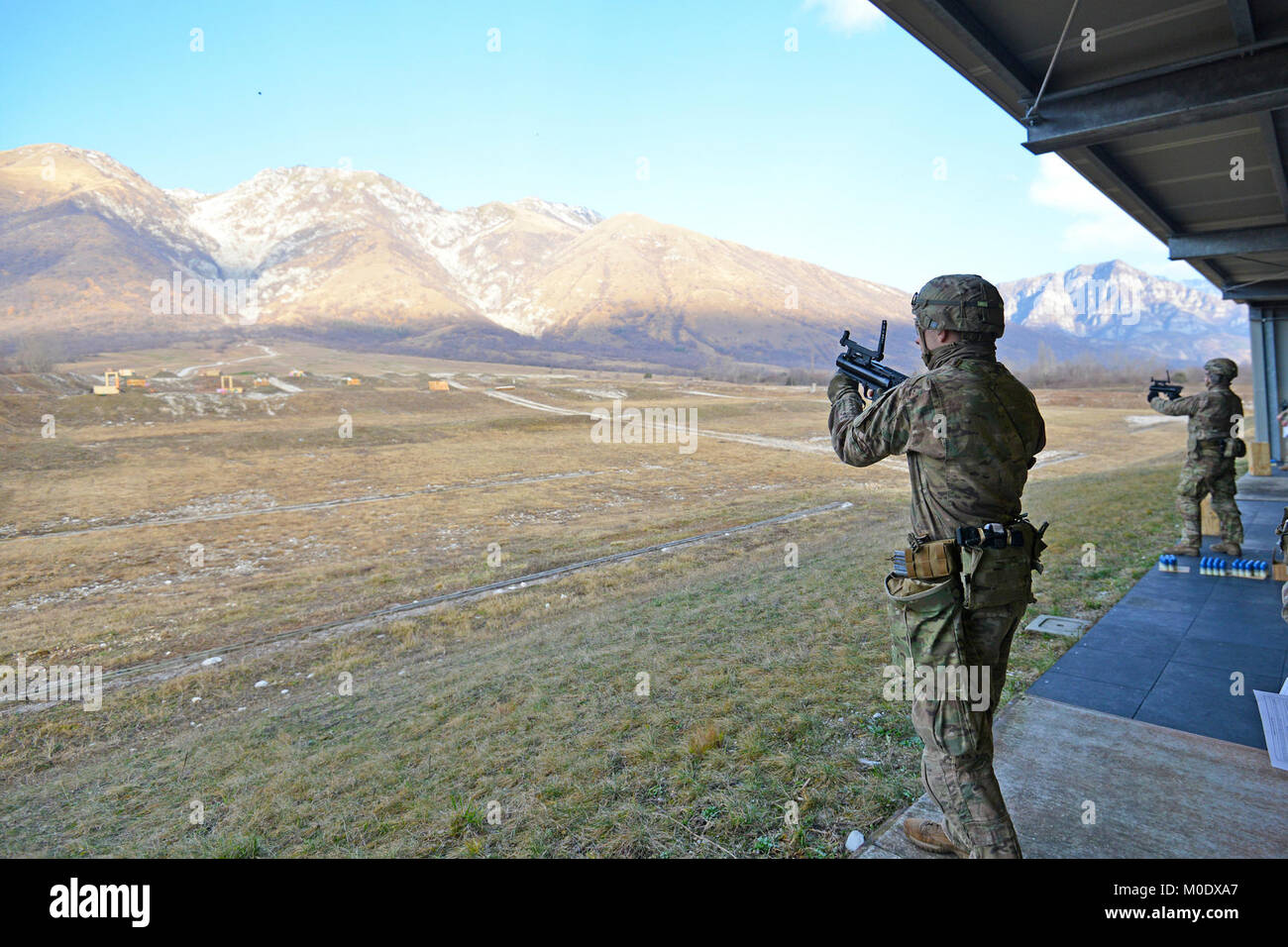U.S. Army Paratrooper assigned to the 1st Battalion, 503rd Infantry ...