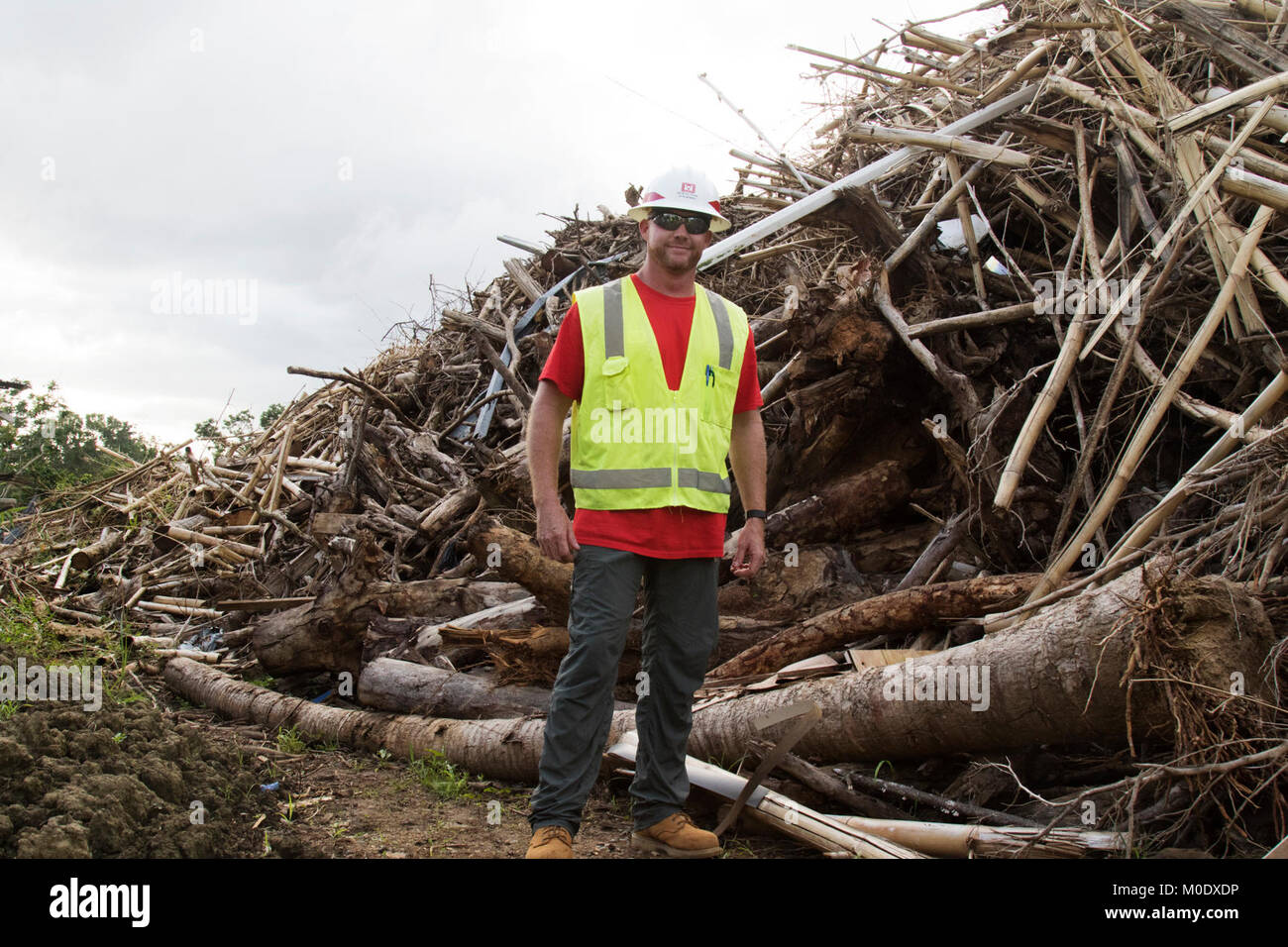Seth Finn, a U.S. Army Corps of Engineers Quality Assurance specialist ...
