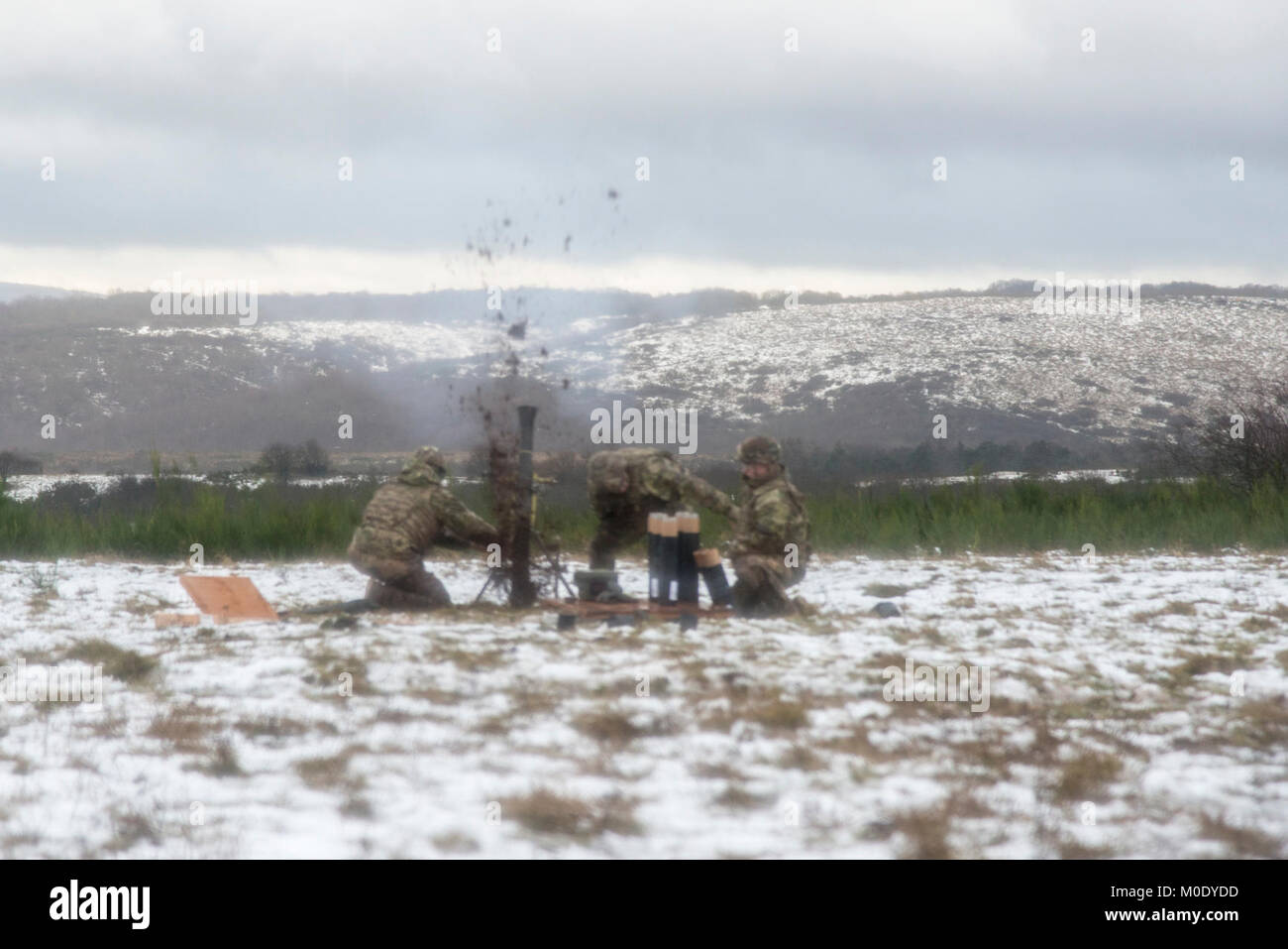 U.S. Soldiers assigned to Headquarters and Headquarters Company, 1st ...