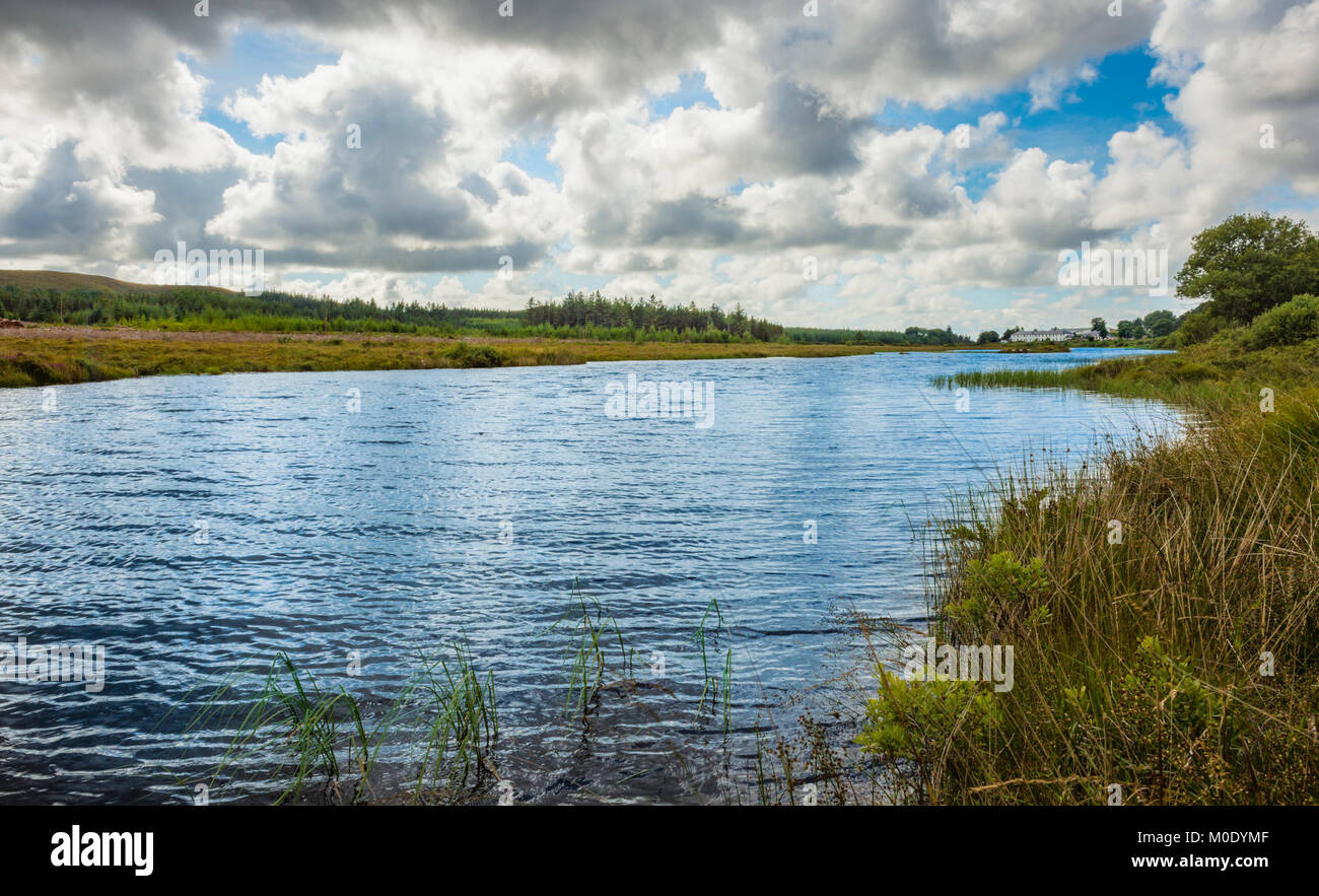 View of the river near mount Errigal, Co Donegal Stock Photo - Alamy