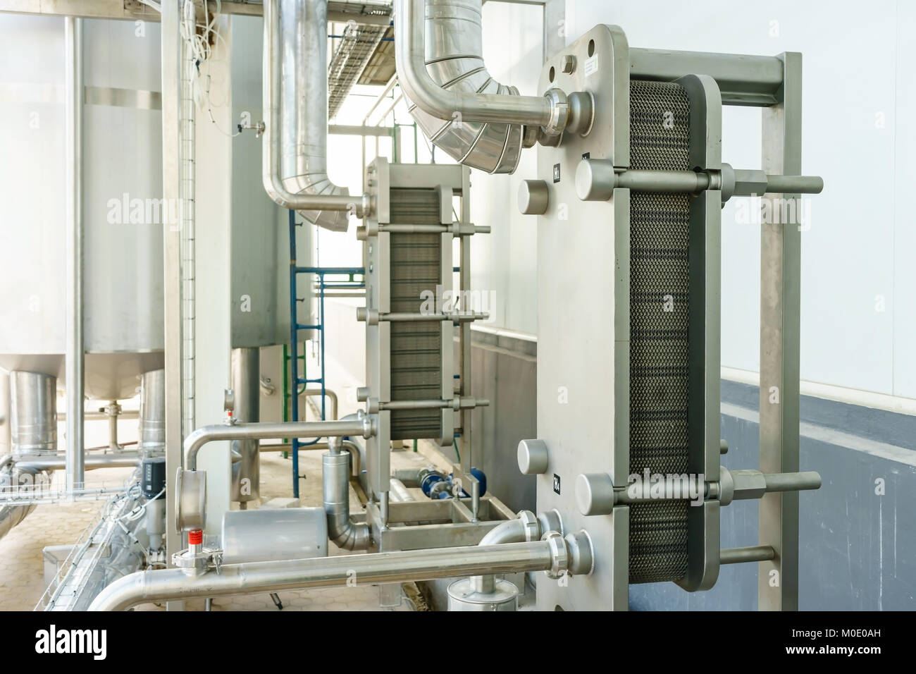 Plate heat exchanger hi-res stock photography and images - Alamy