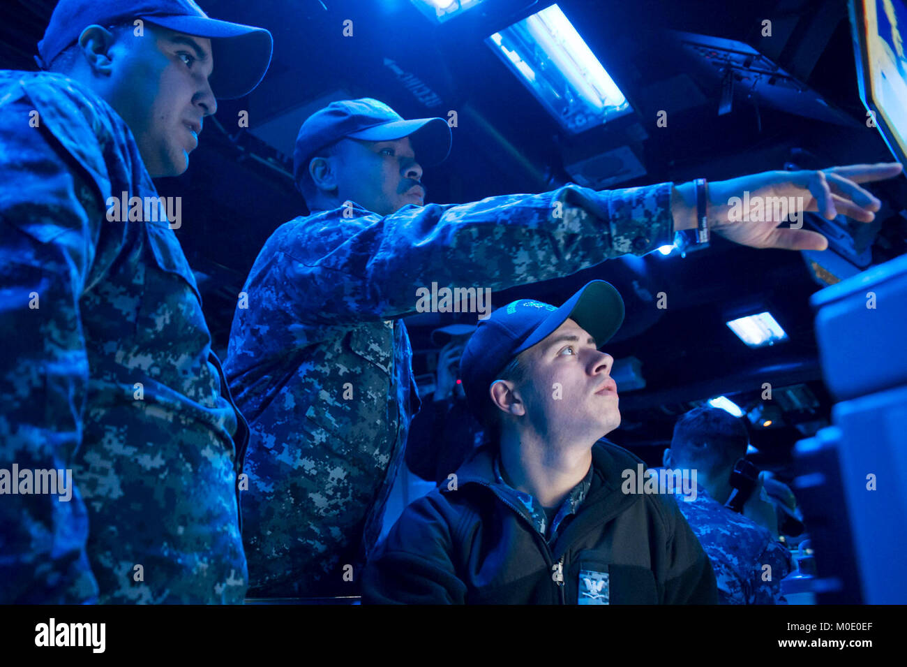 SASEBO, Japan (Jan. 18, 2018) Chief petty officers of Afloat Training ...