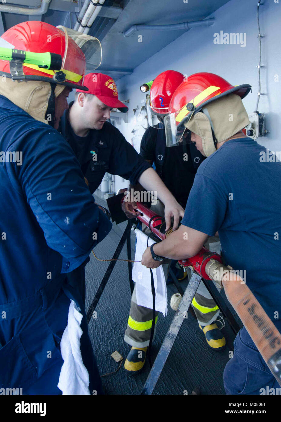 PACIFIC OCEAN (Jan. 18, 2018) - Machinery Repairman 2nd Class Andrew ...