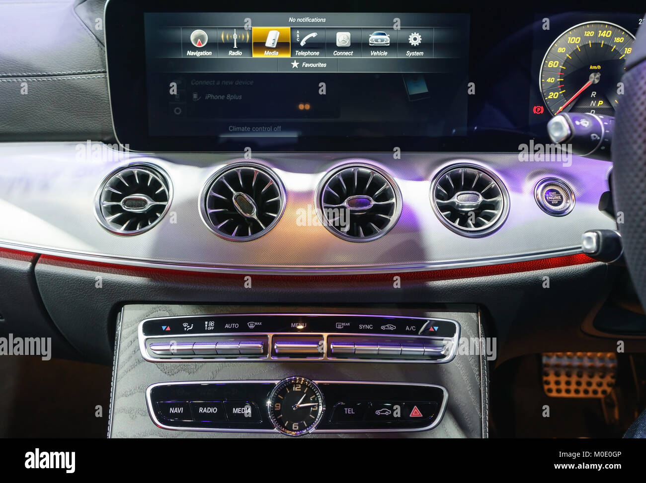 car ventilation system and air conditioning - details and controls of ...