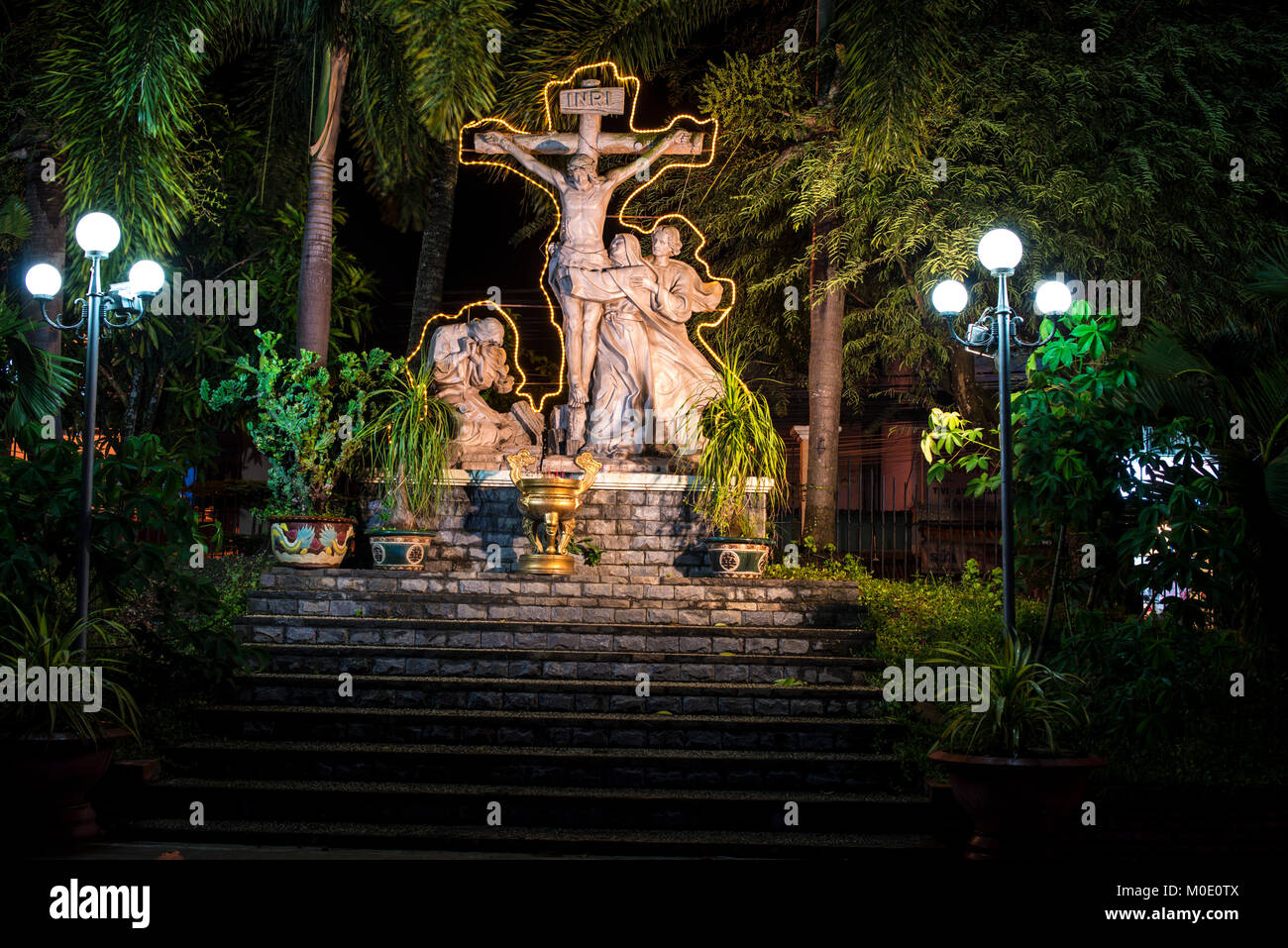 Catholic religious statues, Vietnam Stock Photo - Alamy