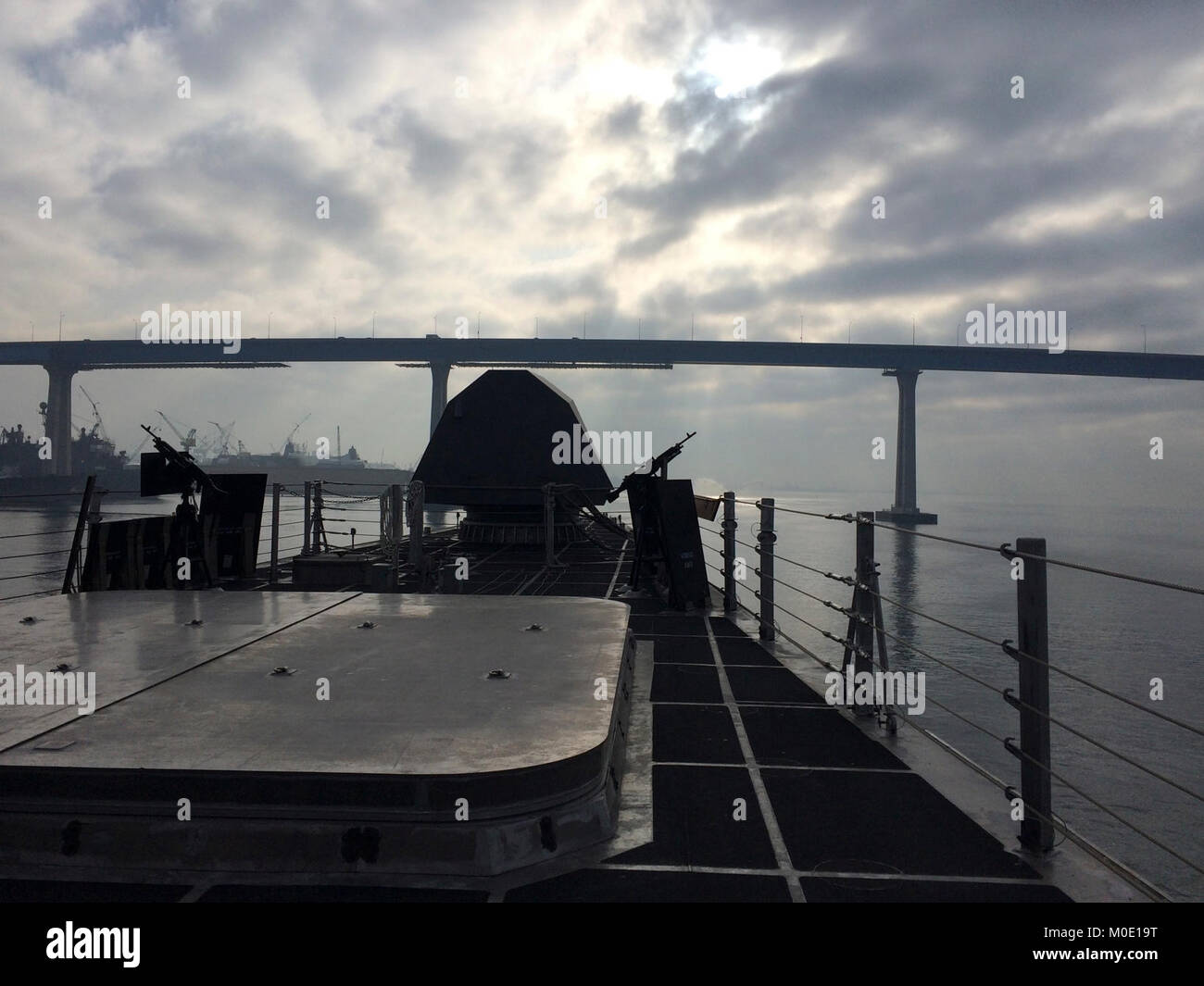 SAN DIEGO (Jan. 19, 2018) The littoral combat ship the future USS Omaha ...