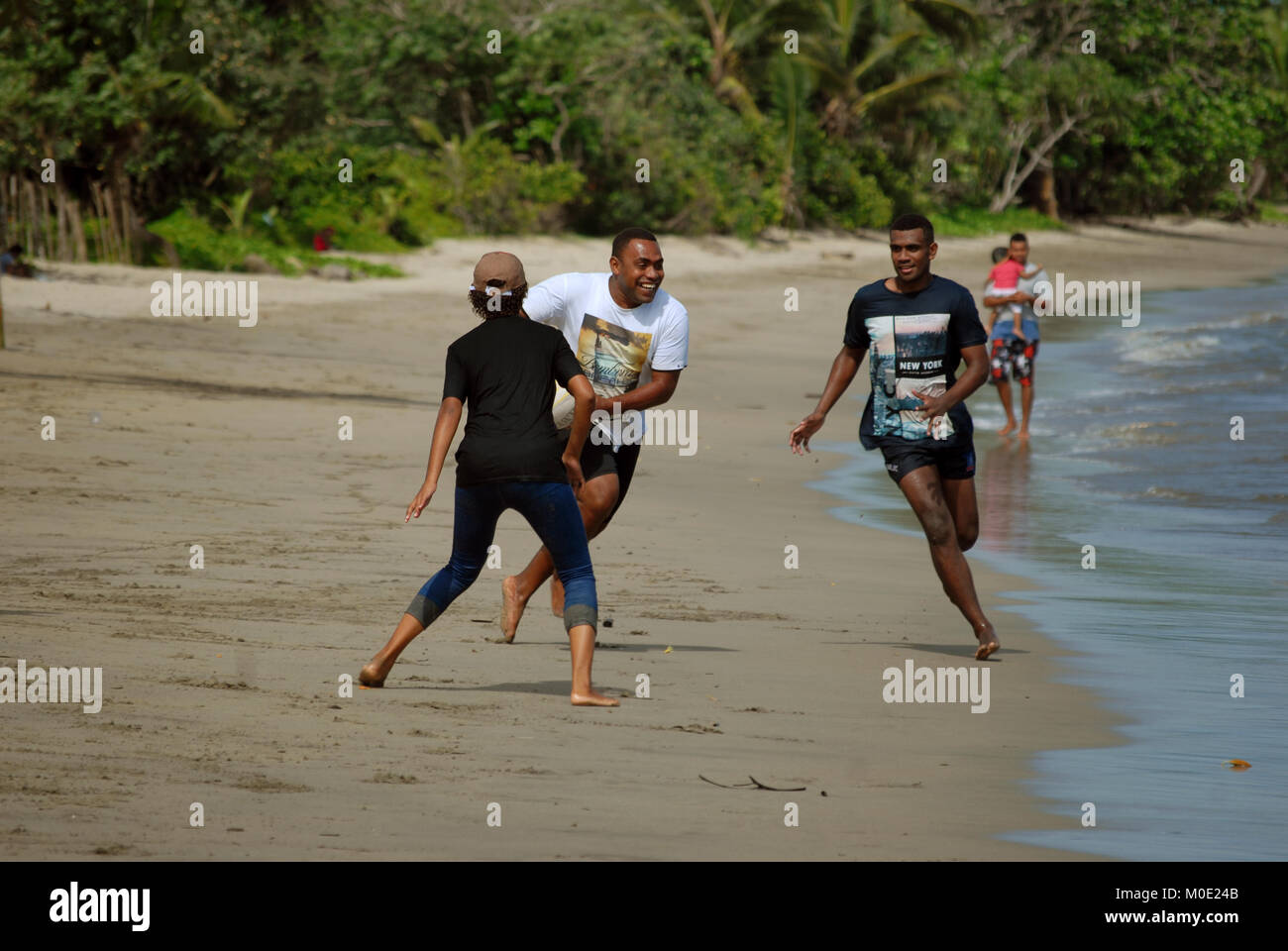 Fijian men hi-res stock photography and images - Alamy
