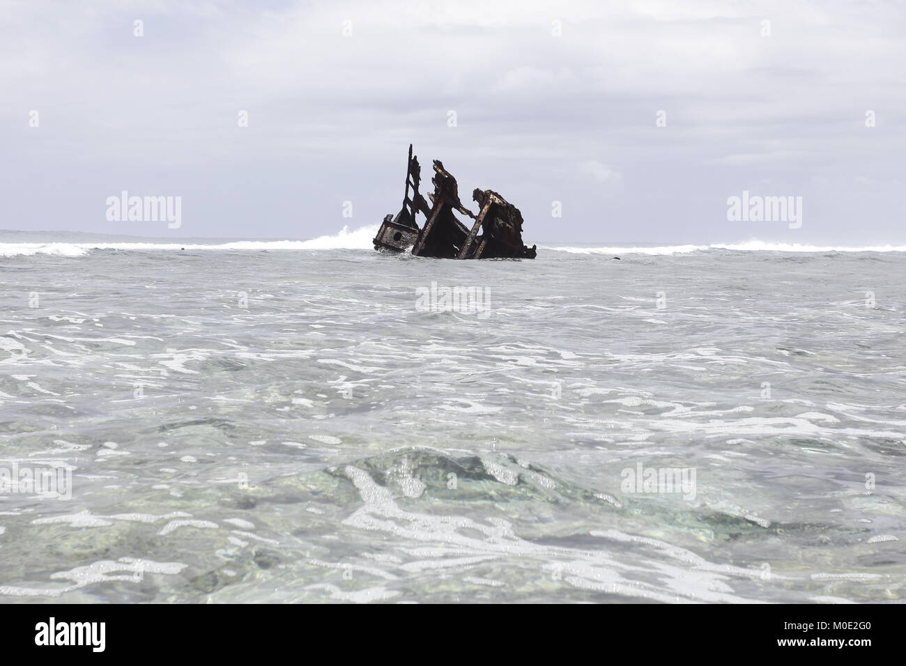 Pointe D’Esny – Ship Wreck of the Dalblair – 1902 Stock Photo - Alamy