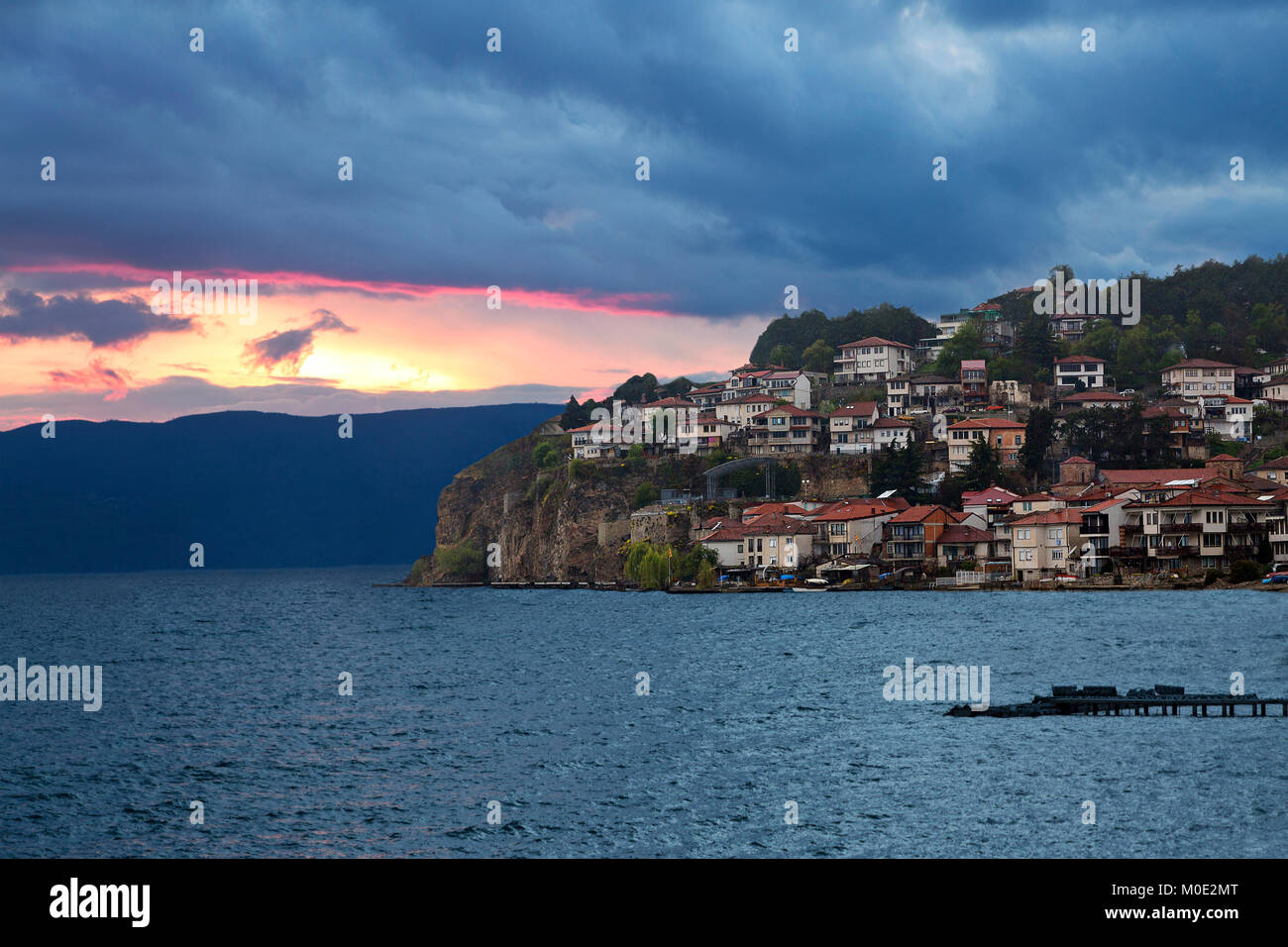 Lake ohrid map hi-res stock photography and images - Alamy
