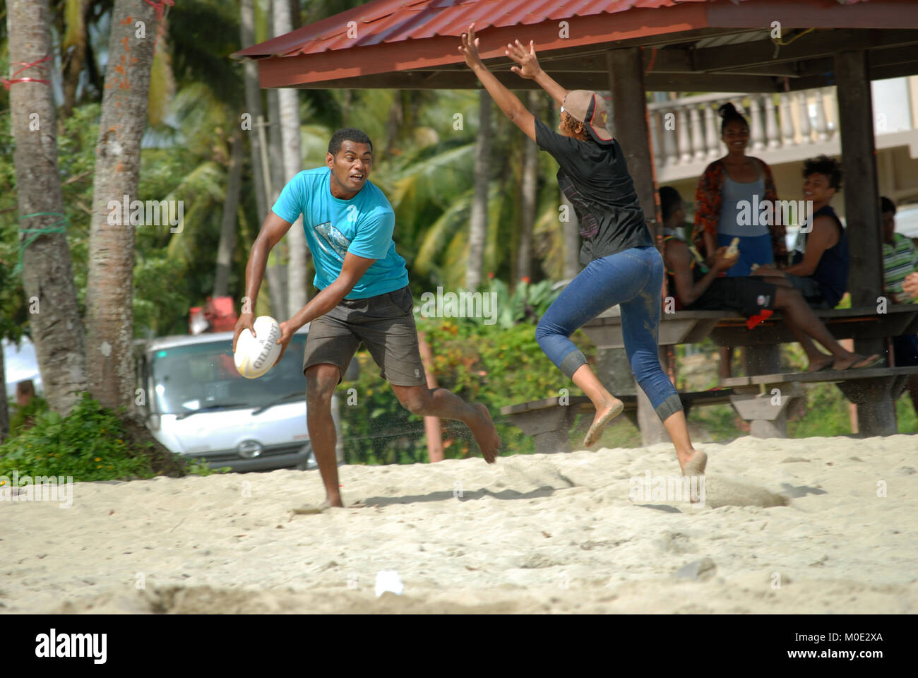 Fijian men hi-res stock photography and images - Alamy