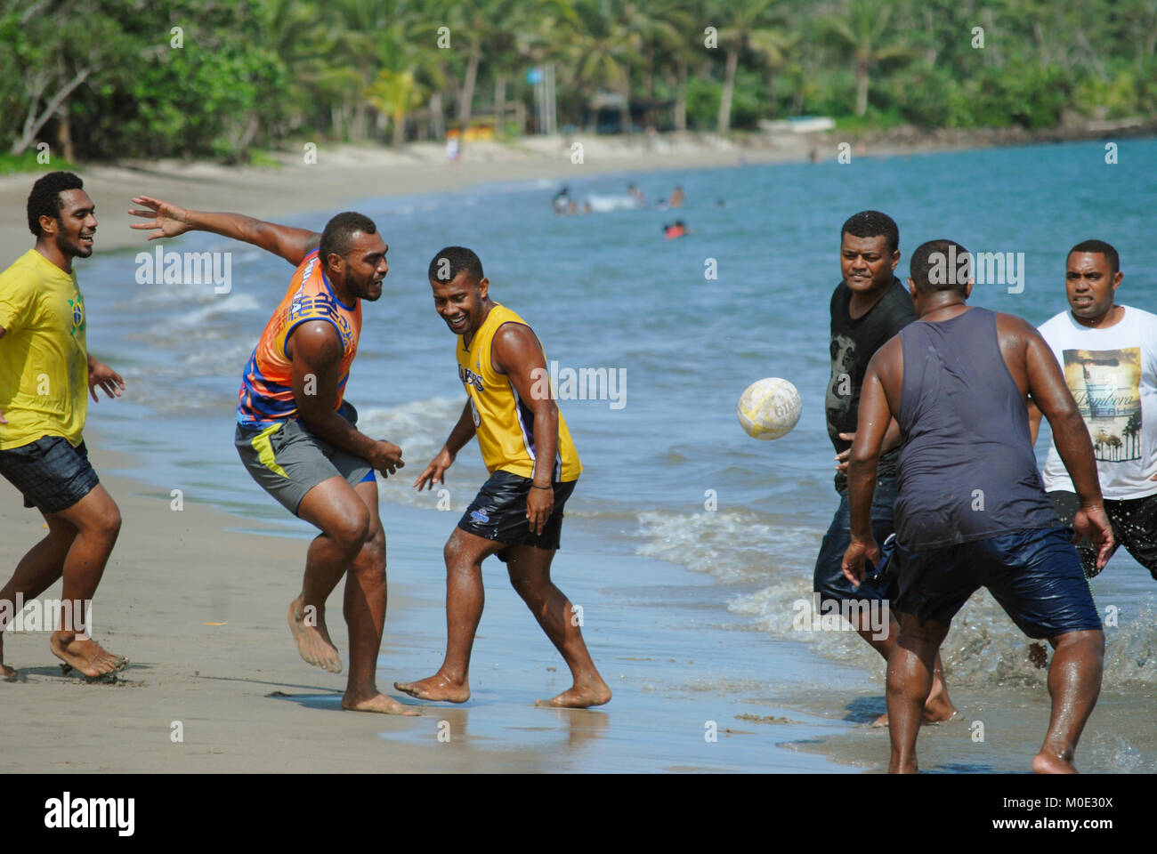 Fijian men hi-res stock photography and images - Alamy