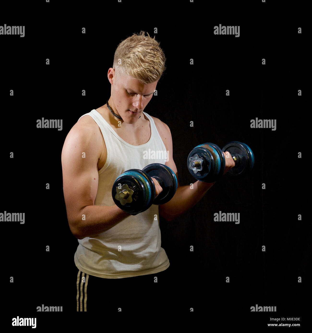 Boy Keeping Fit High Resolution Stock Photography and Images - Alamy