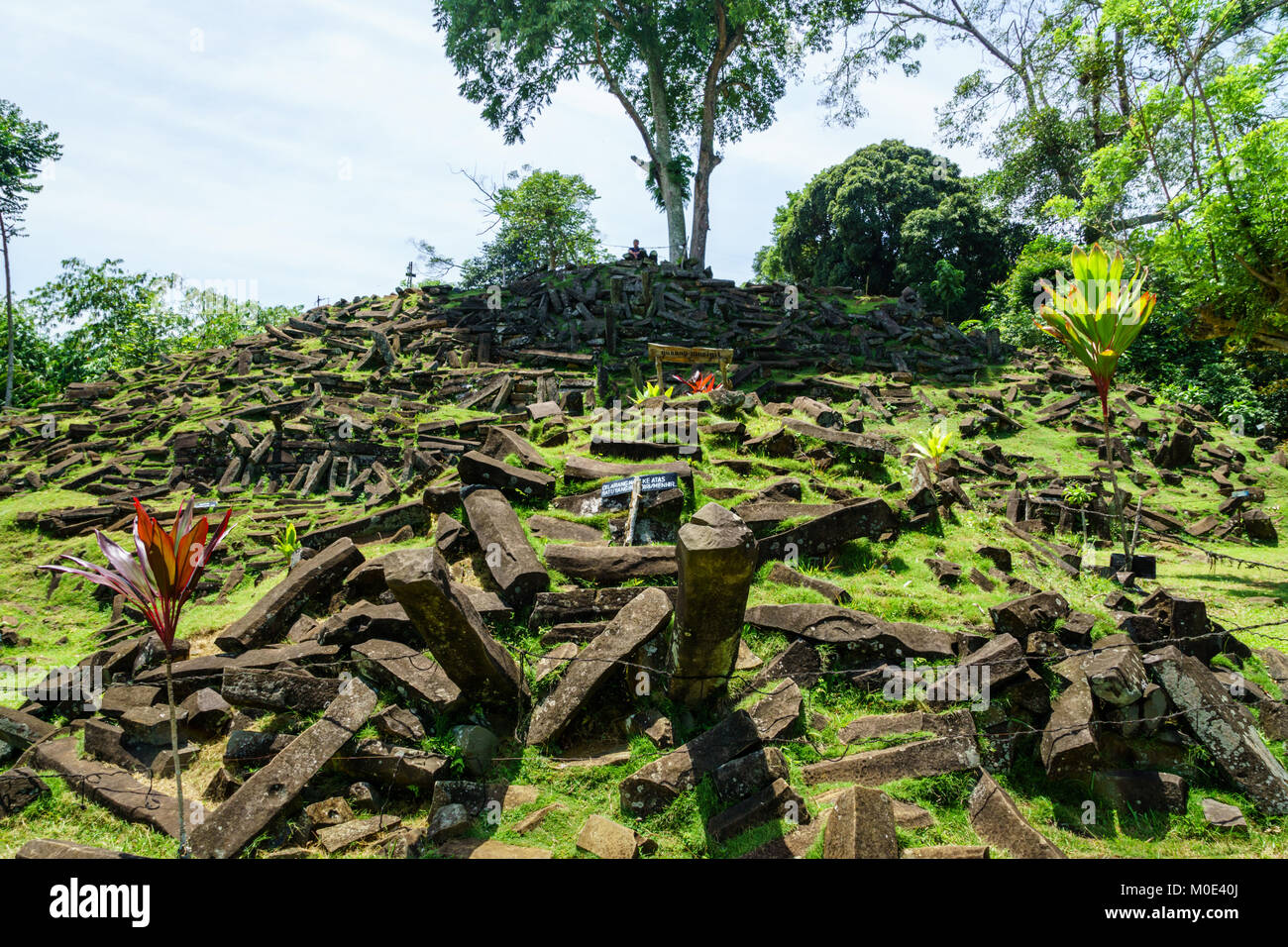 Gunung Padang Megalithic Site in Cianjur, West Java, Indonesia. Gunung ...