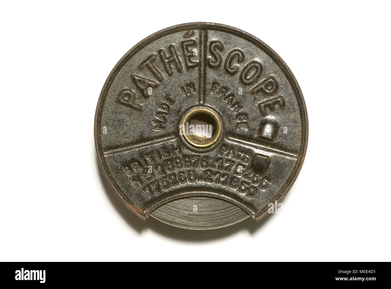 Pathescope 9.5mm film Stock Photo - Alamy