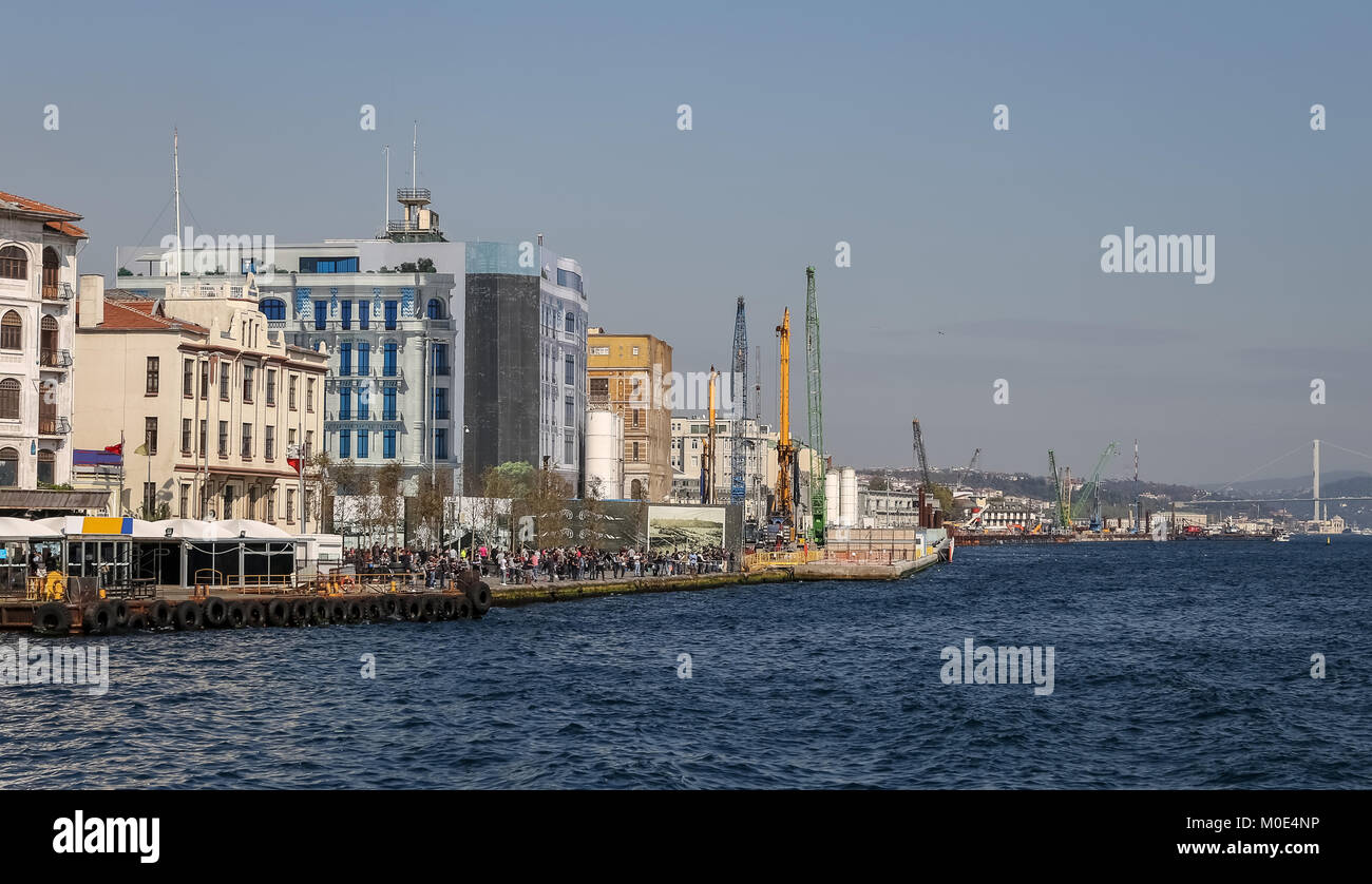 Construction karakoy port in hi-res stock photography and images - Alamy