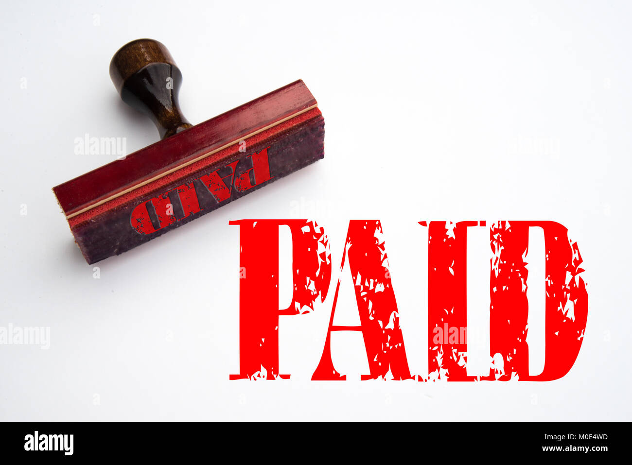 PAID rubber stamp Stock Photo - Alamy PAID rubber stamp Stock Photo - Alamy