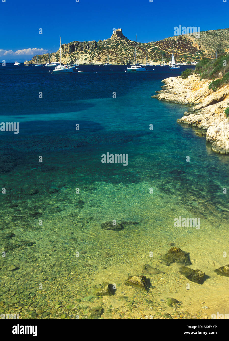Es Port castle, Cabrera, Baleares, Spain, Europe Stock Photo - Alamy