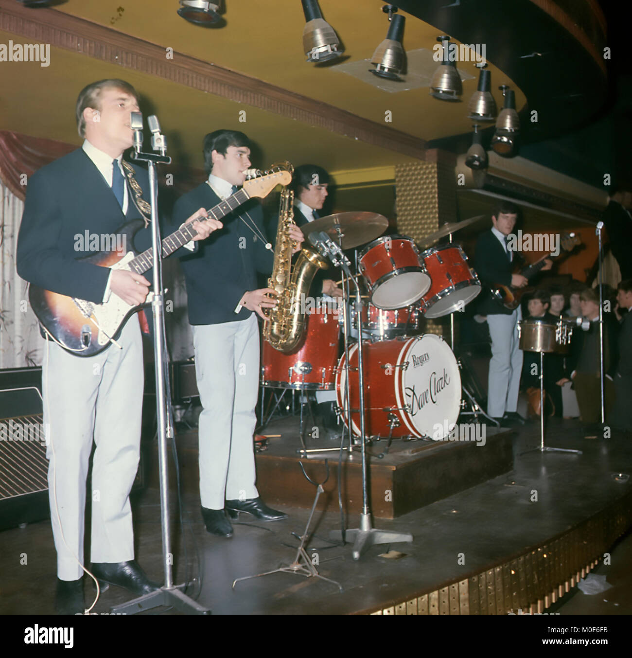 DAVE CLARK FIVE UK pop group as the resident band at the Tottenham ...