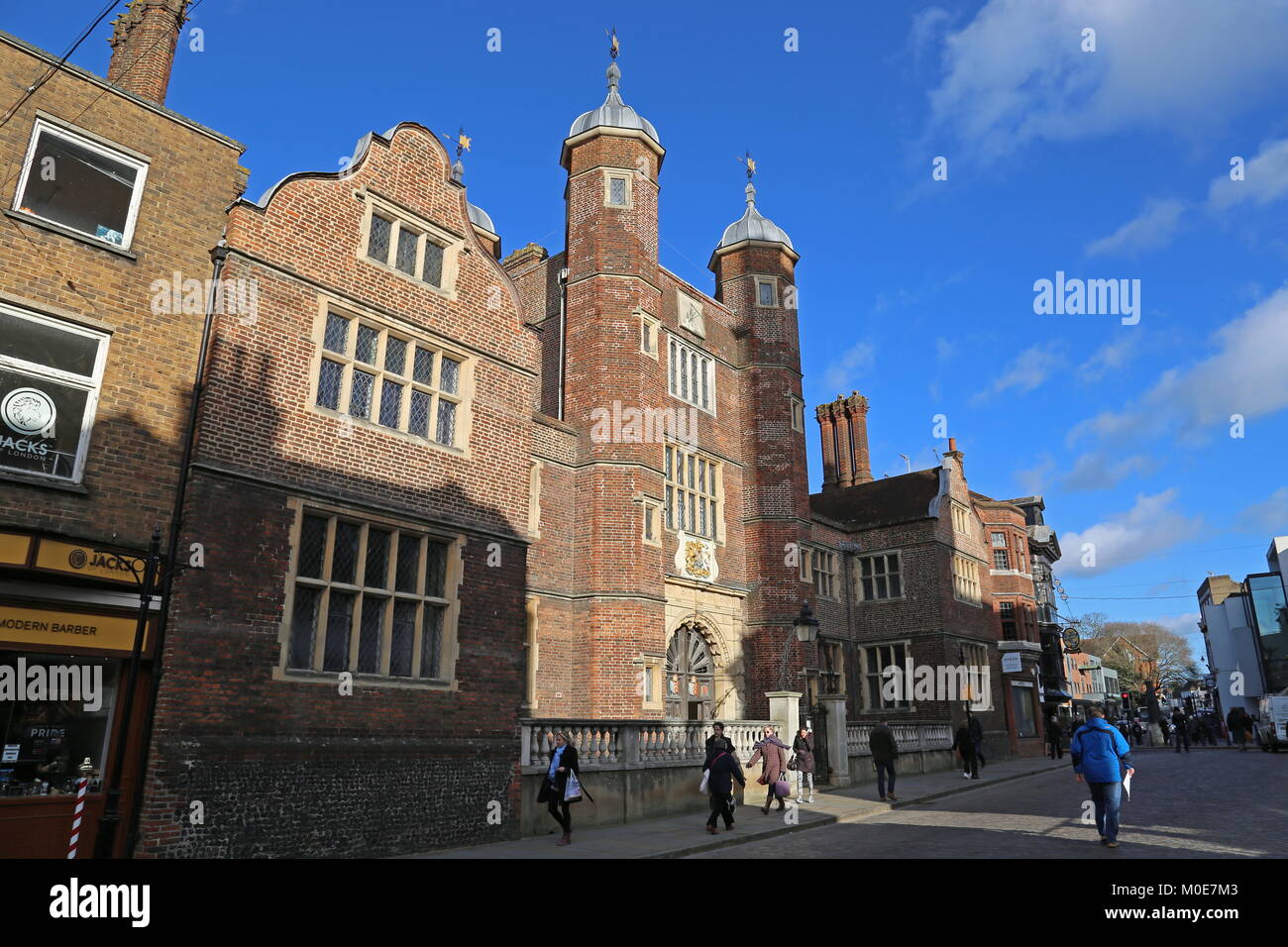 Abbot's Hospital (aka Hospital of the Blessed Trinity), High Street ...