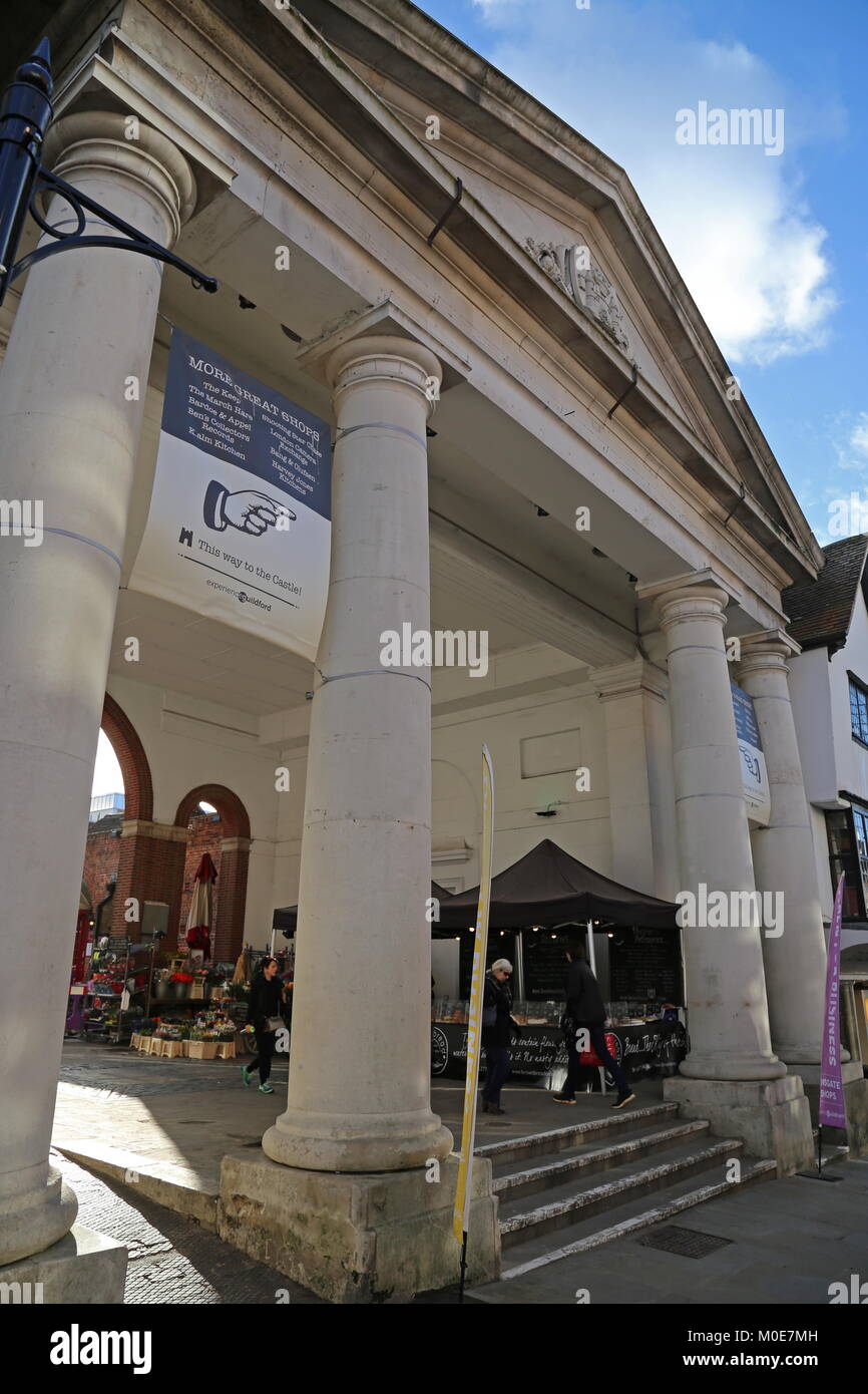 Tunsgate Arch, High Street, Guildford, Surrey, England, Great Britain ...
