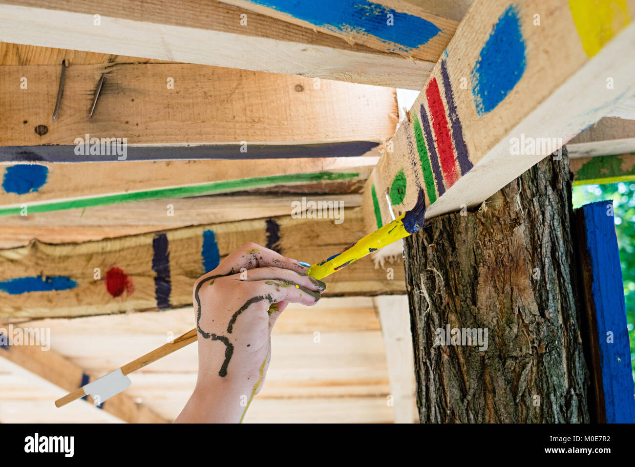 Hand art hi-res stock photography and images - Alamy