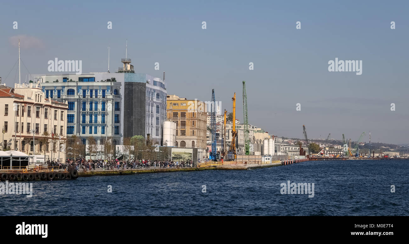 Construction karakoy port in hi-res stock photography and images - Alamy