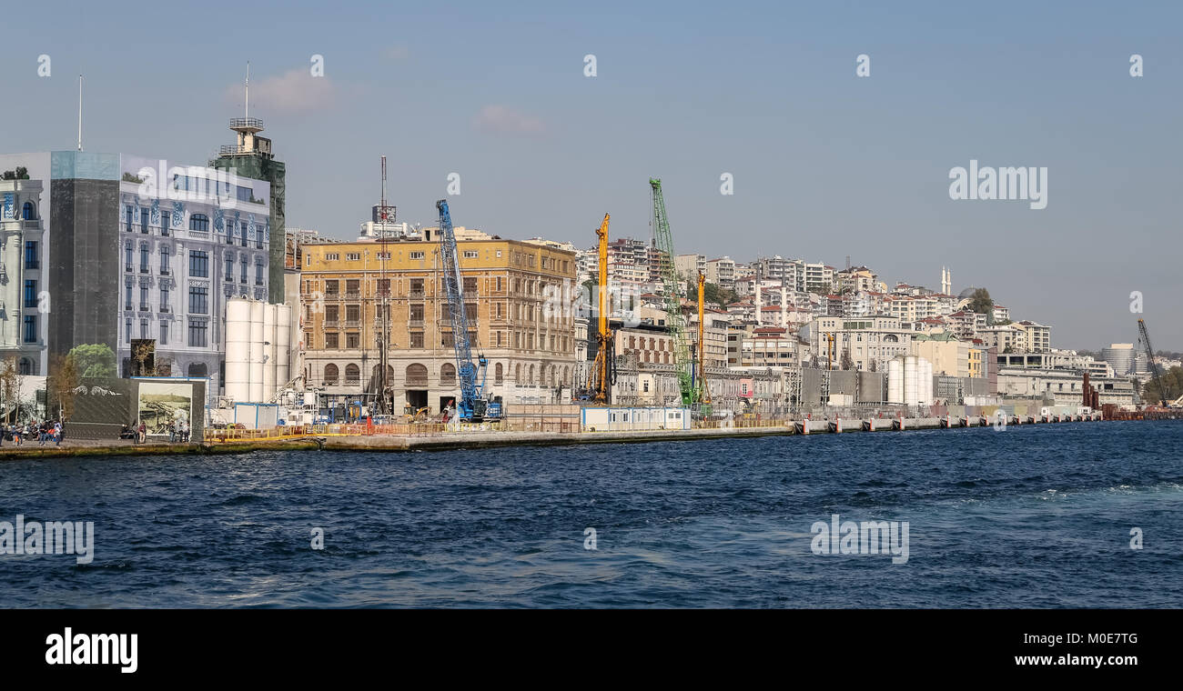 Construction karakoy port in hi-res stock photography and images - Alamy