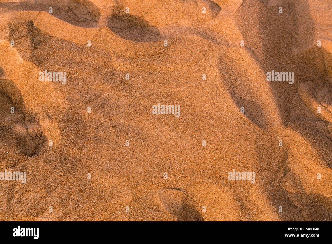 The Red sand of the Pink Rock Desert, Sharjah, Dubai, UAE Stock Photo ...