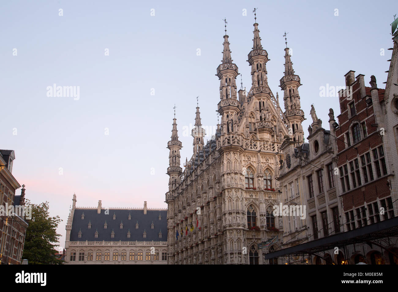 The old city hall building of Leuven, Belgium Stock Photo - Alamy