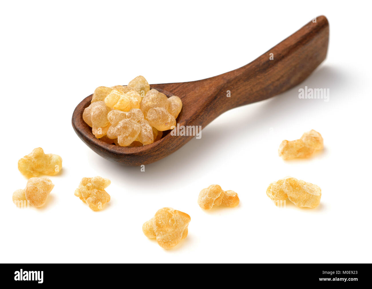 Pure Organic Frankincense Resin isolated on the white background Stock ...