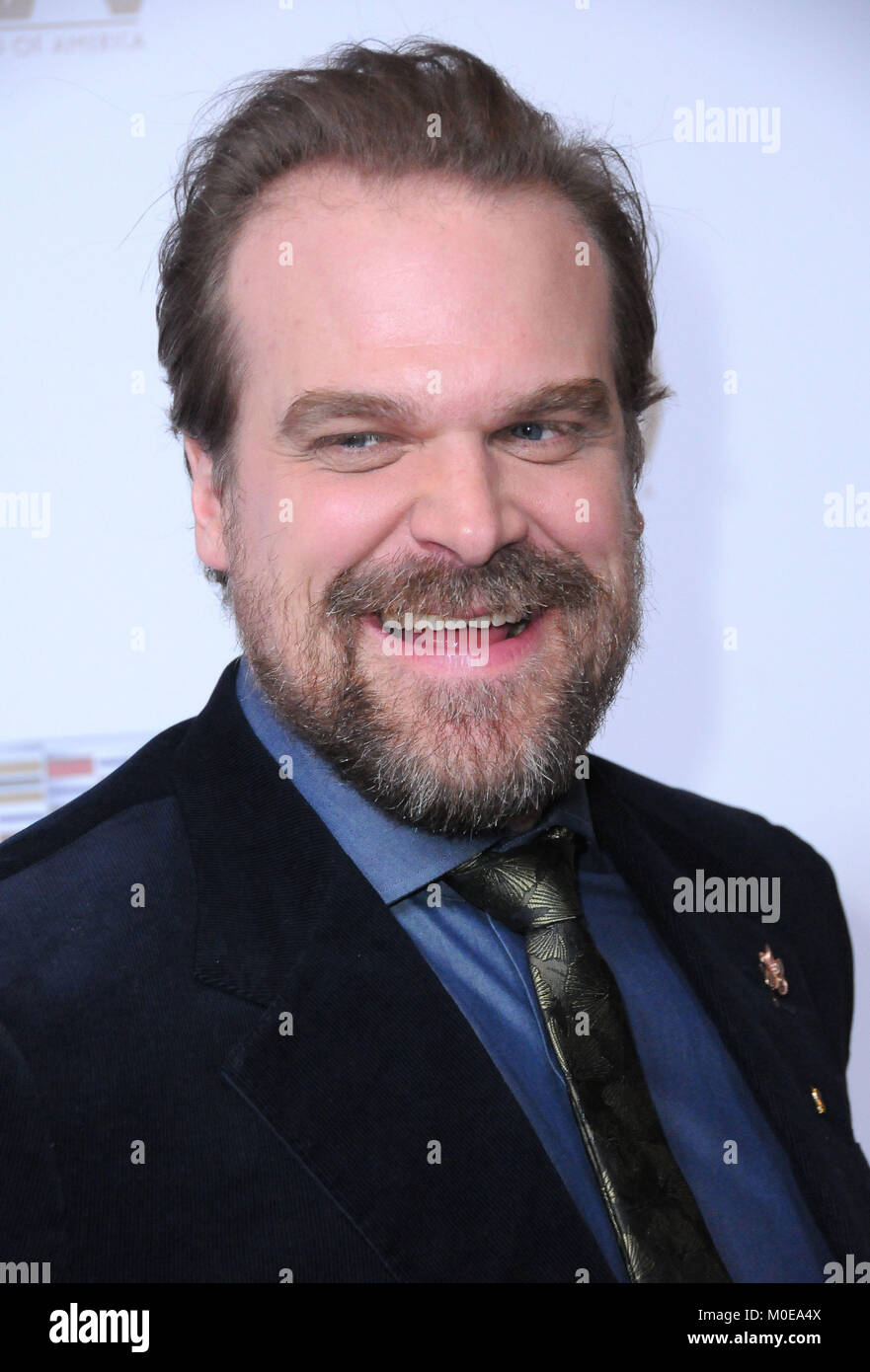 BEVERLY HILLS, CA - JANUARY 20: Actor David Harbour attends the 2018 ...