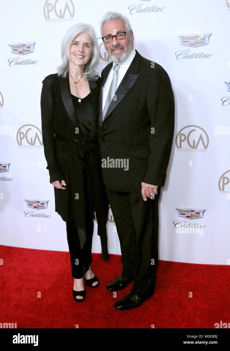 BEVERLY HILLS, CA - JANUARY 20: Molly Koch and former PGA President ...