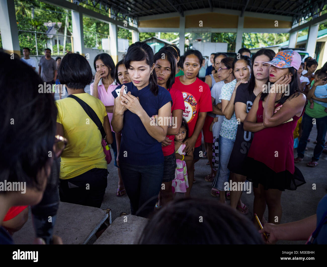 Barangay officials hi-res stock photography and images - Alamy