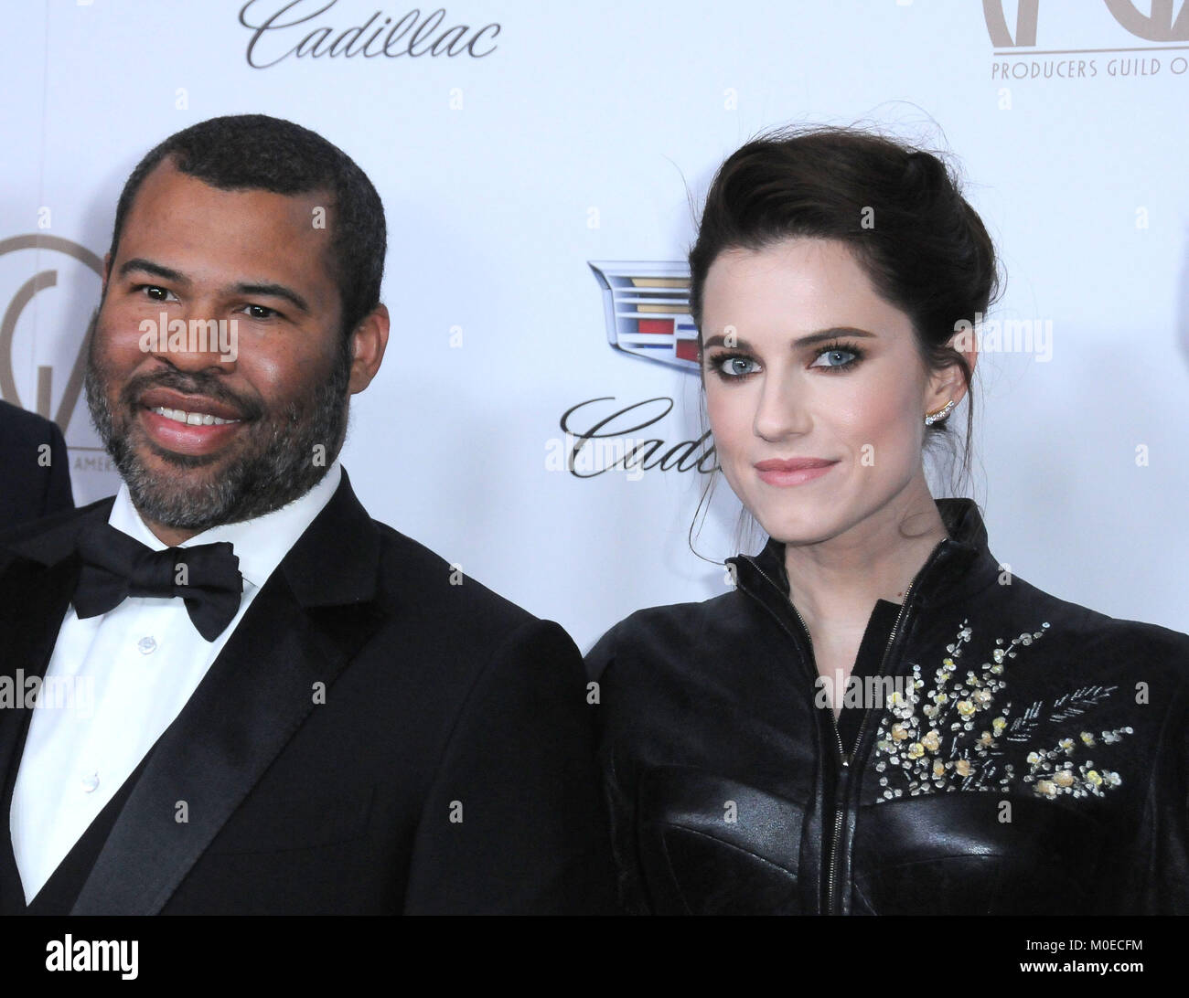 BEVERLY HILLS, CA - JANUARY 20: (L-R) Director/actor Jordan Peele and ...