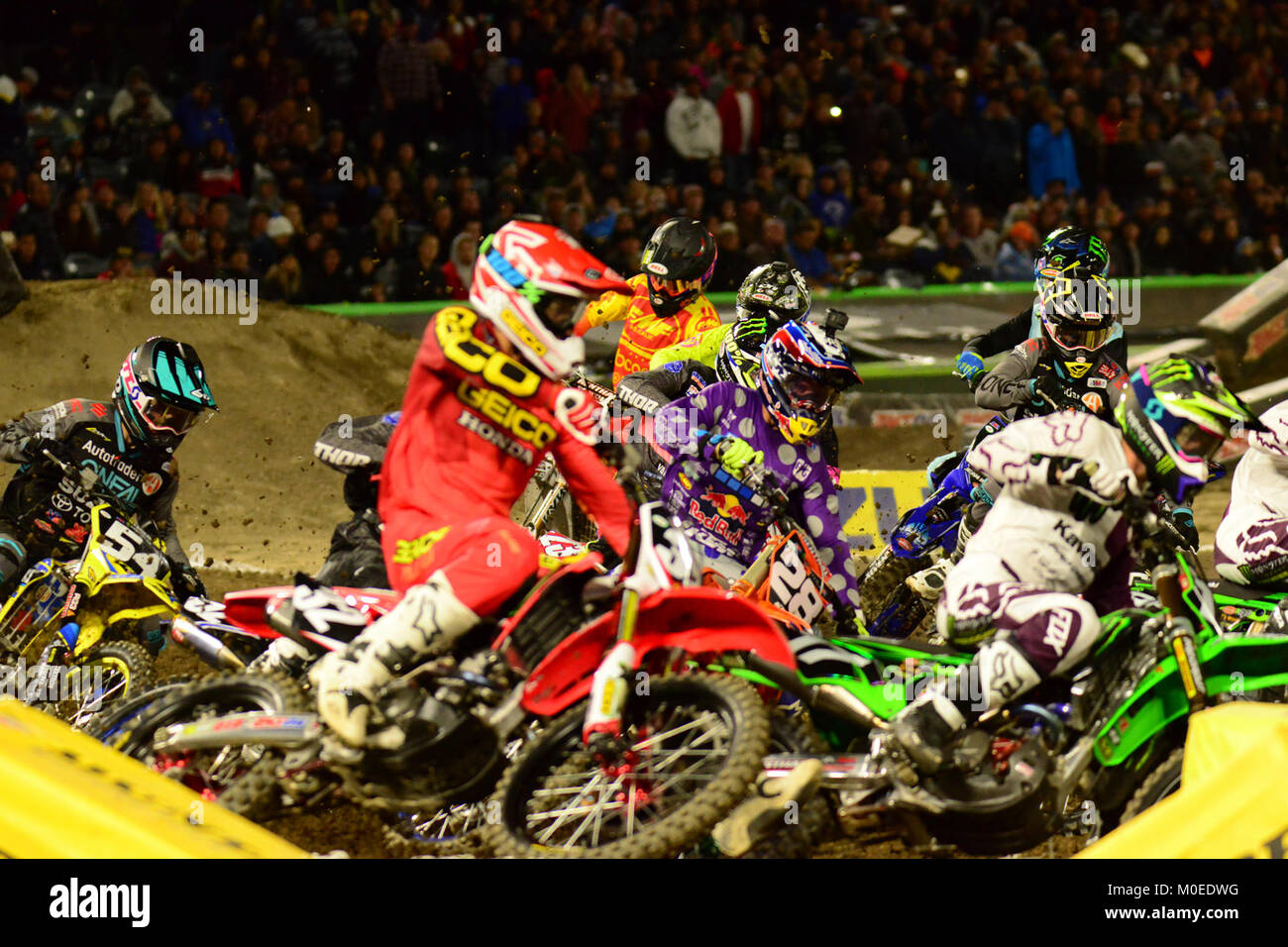 Supercross start hi-res stock photography and images - Alamy
