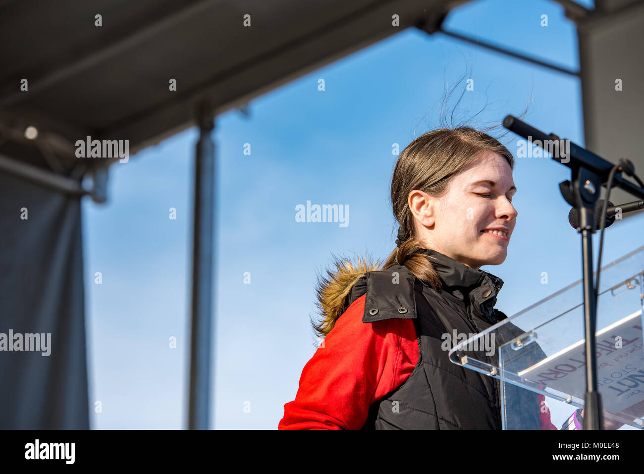 Philadelphia, Pennsylvania / USA: Barbara Steltz Wittman speaks during ...