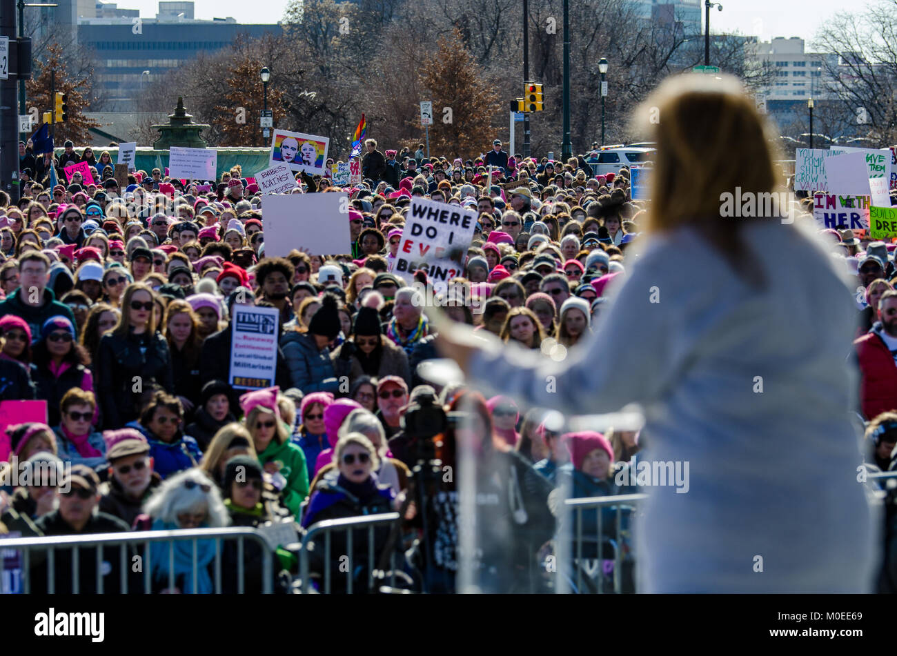 Philadelphia, Pennsylvania / USA: March organizer Emily Cooper Morse ...