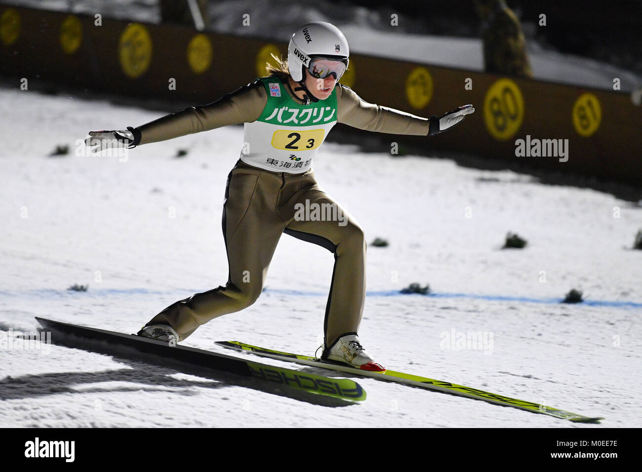 Kurare Zao Schanze, Yamagata, Japan. 20th Jan, 2018. Abby Ringquist (USA), JANUARY 20, 2018 ...