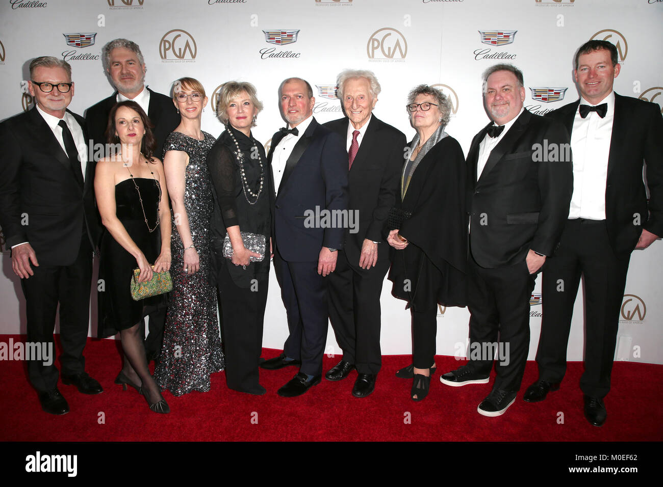 Beverly Hills, Ca. 20th Jan, 2018. Warren Littlefield, Eric Tuchman ...