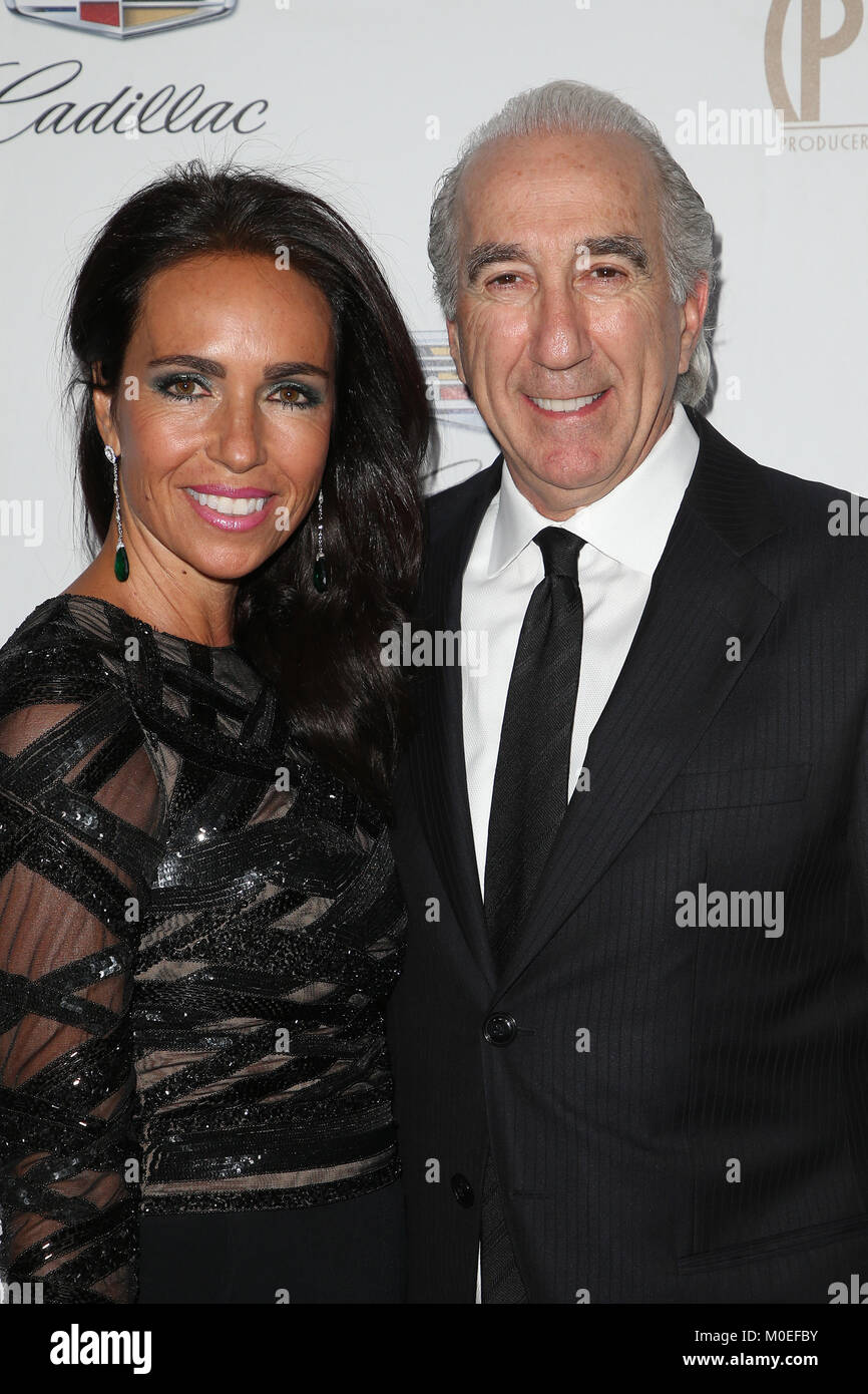 Beverly Hills, Ca. 20th Jan, 2018. Nadine Barber and Gary Barber at the ...