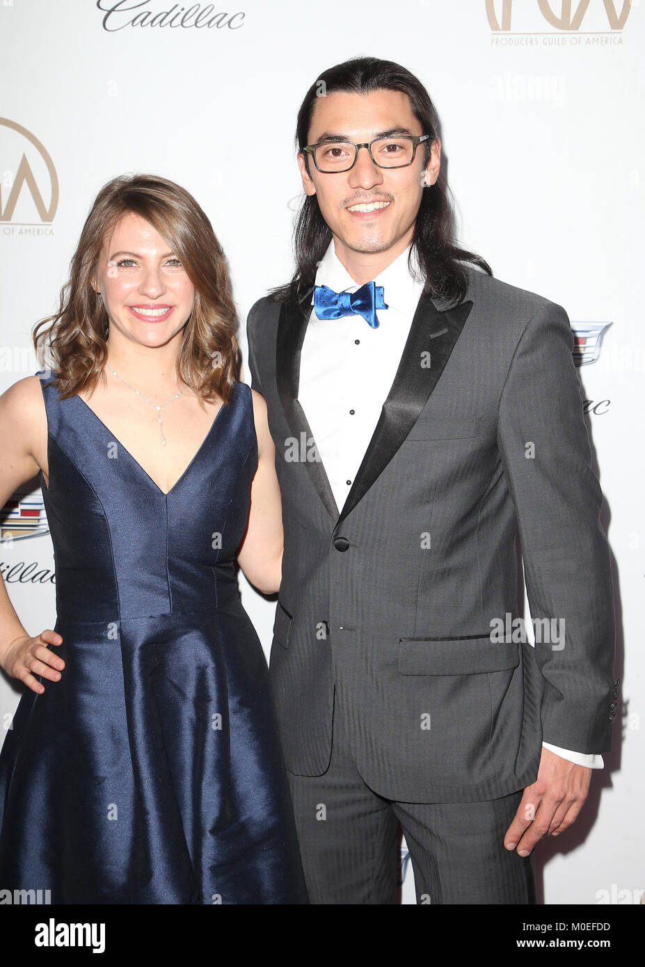 Beverly Hills, Ca. 20th Jan, 2018. Larissa Rhodes and Jeff Orlowski at ...