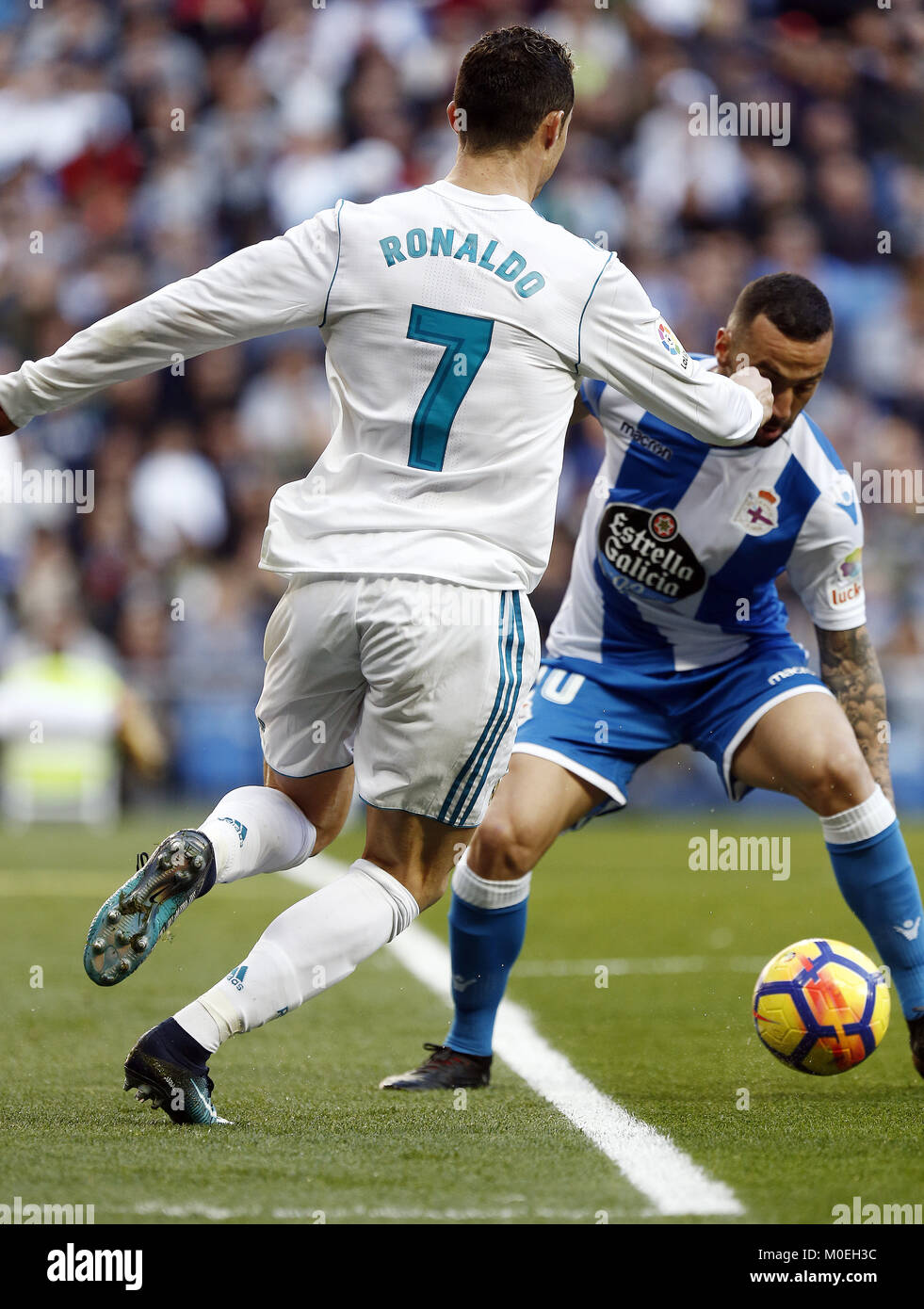 Cristiano ronaldo 7 real madrid hi-res stock photography and images - Alamy