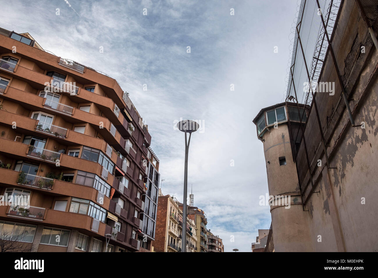 Barcelona, Catalonia, Spain. 21st Jan, 2018. Exterior view of the Model ...