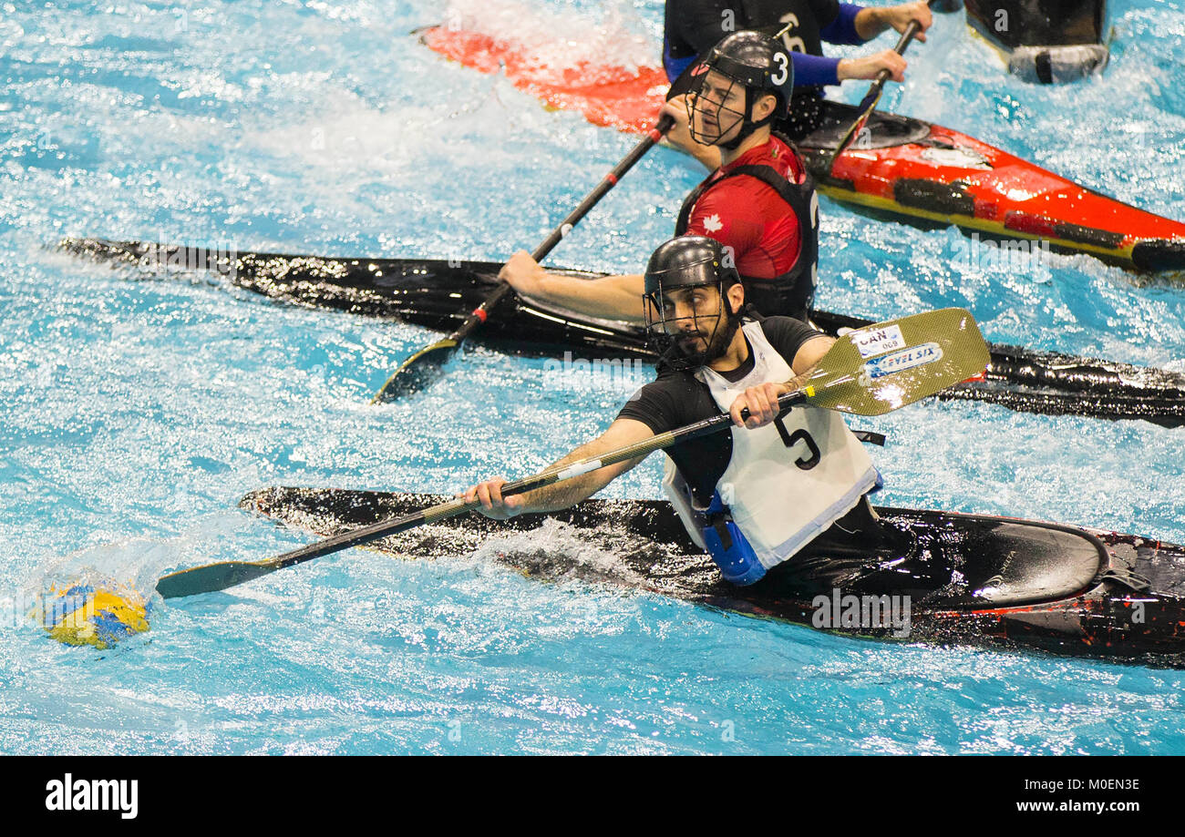 Canoe polo boat hi-res stock photography and images - Alamy