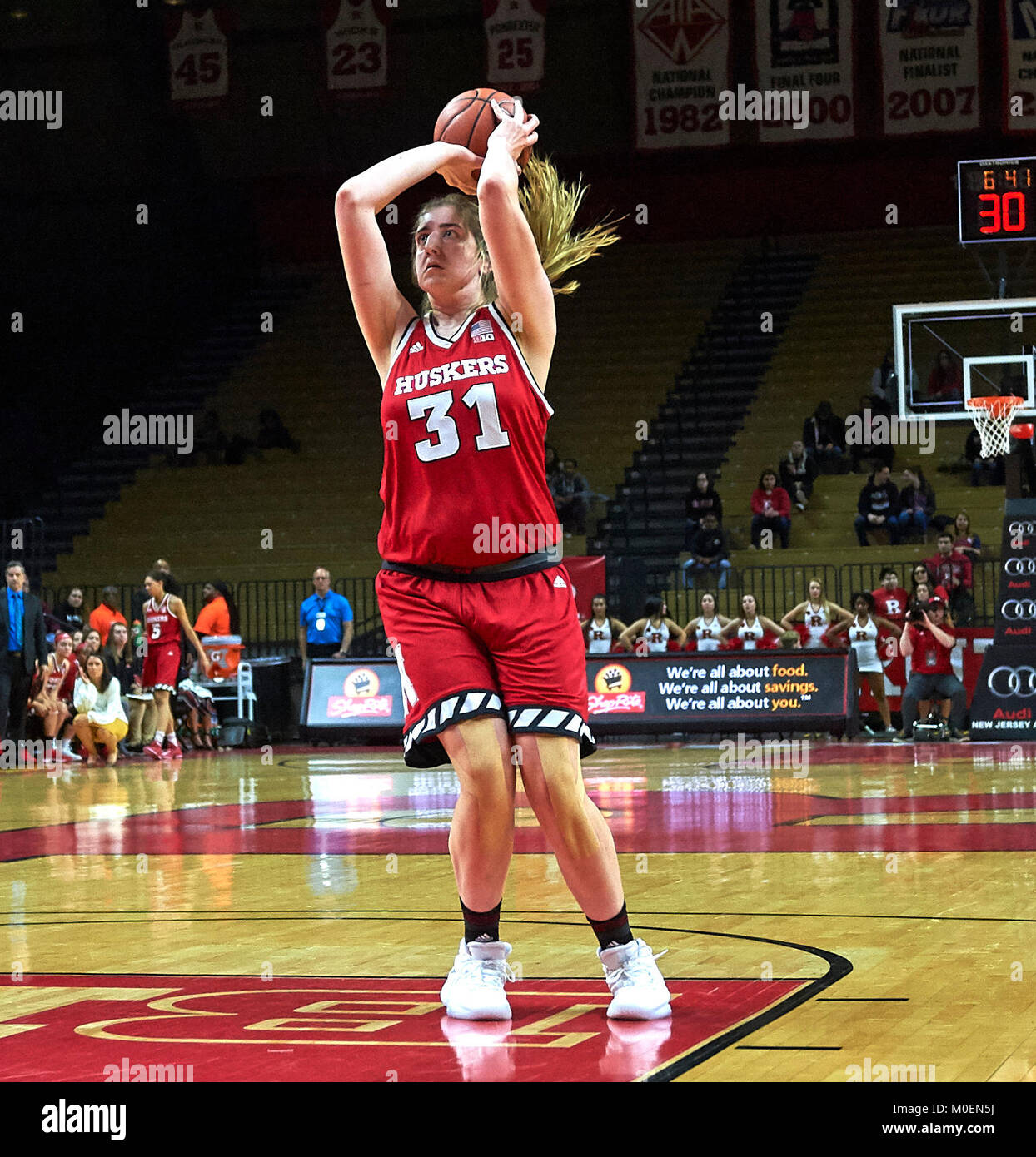 Piscataway, New Jersey, USA. 21st Jan, 2018. Nebraska Cornhuskers ...