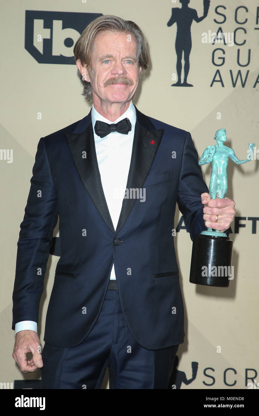 Los Angeles, Ca, USA. 21st Jan, 2018. William H. Macy at The 24th ...