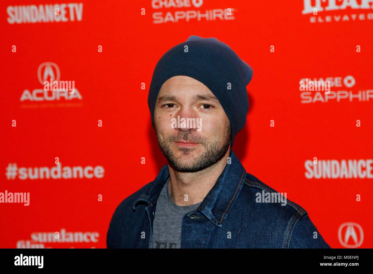 Park City, UT, USA. 21st Jan, 2018. Austin Hebert at arrivals for ...