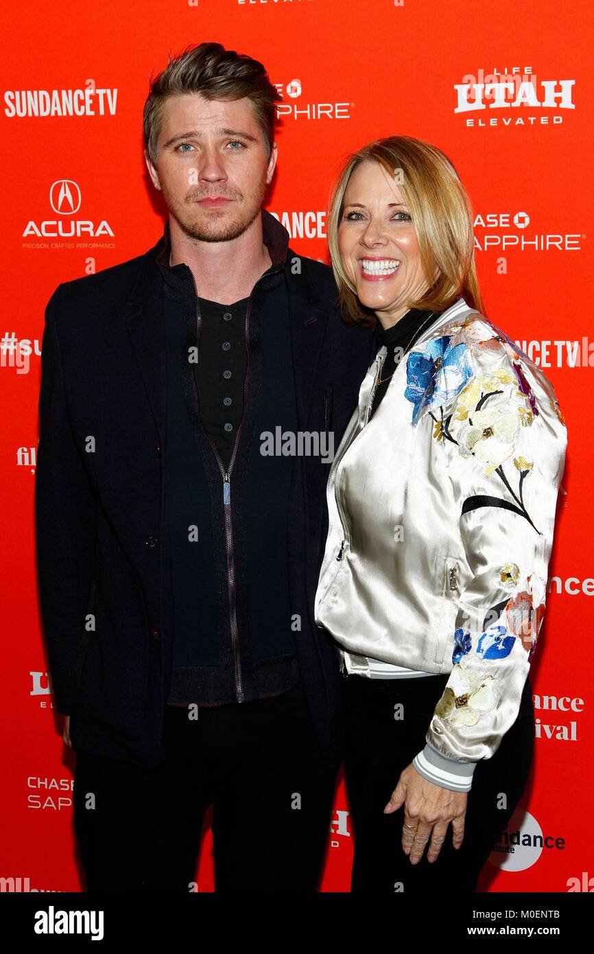 Park City, UT, USA. 21st Jan, 2018. Garrett Hedlund, Kristi Hedlund at ...